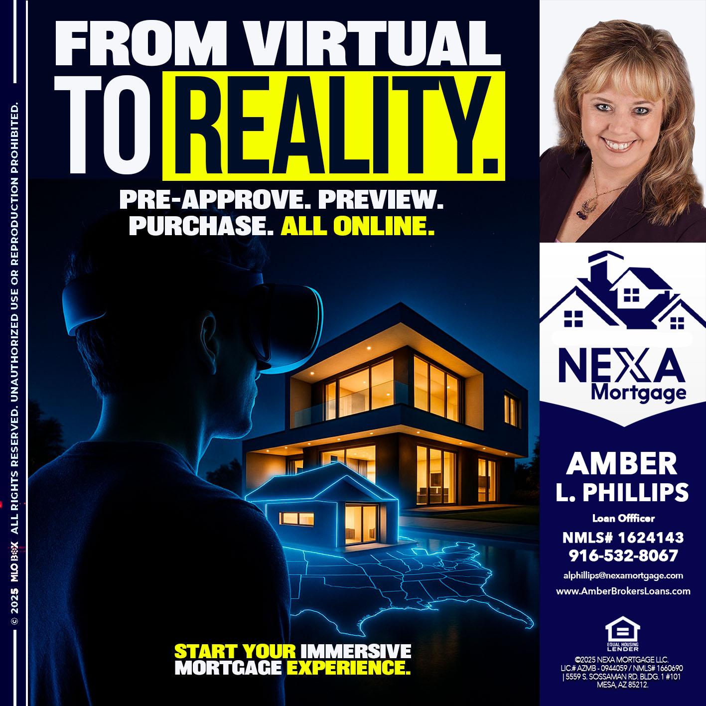 FROM VIRTUAL - Amber L. Phillips -Mortgage Loan Originator